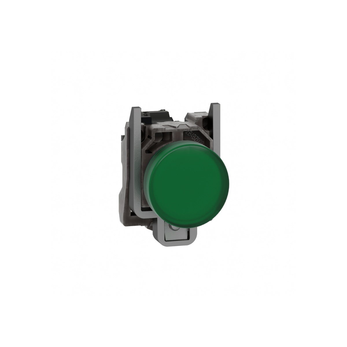 Sinaleiro Redondo LED 22mm Metálico 110/120V Verde XB4BVG3 Schneider ...