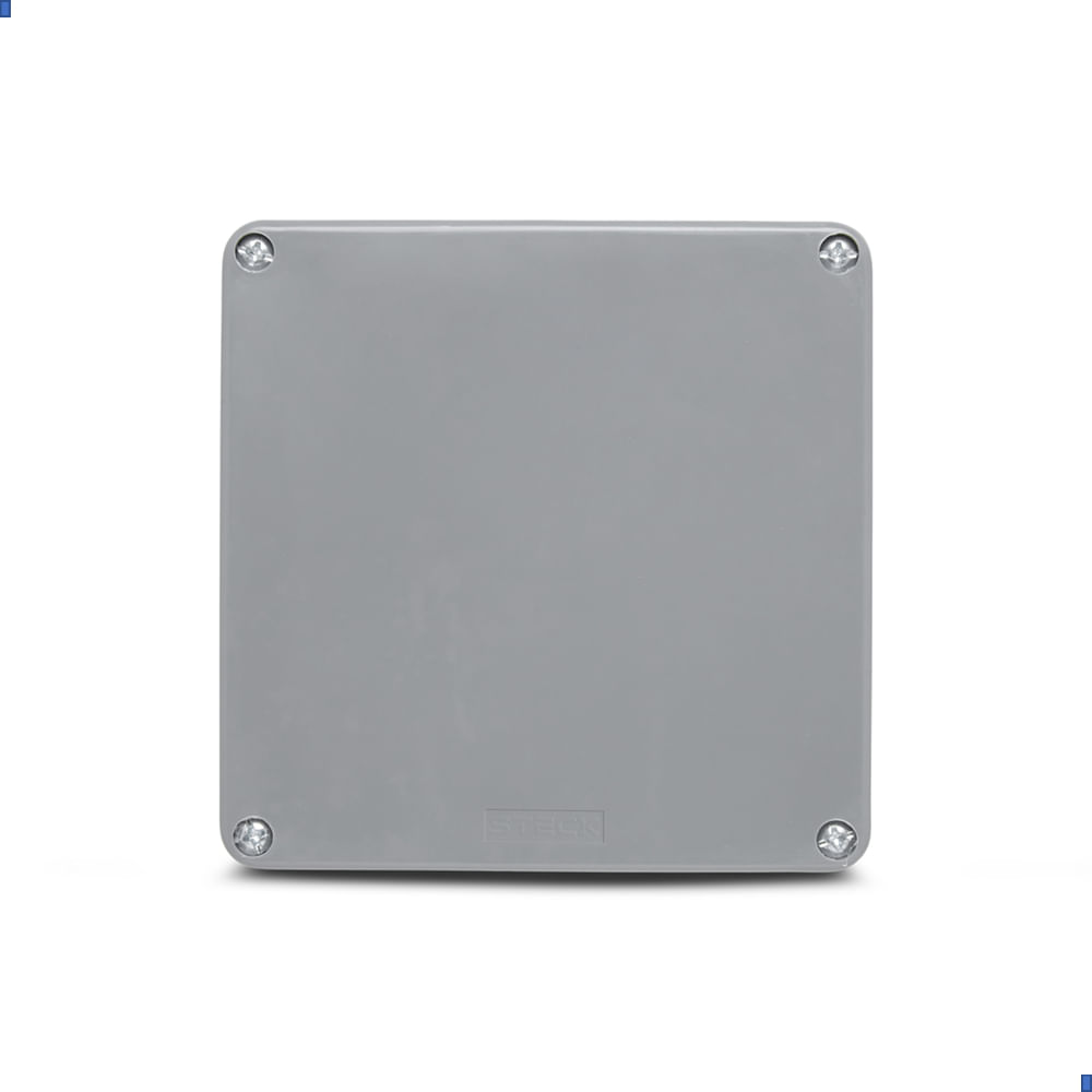 Caixa De Passagem Ice 107 100X100X60Mm Ip65 Steck S107 - Steck
