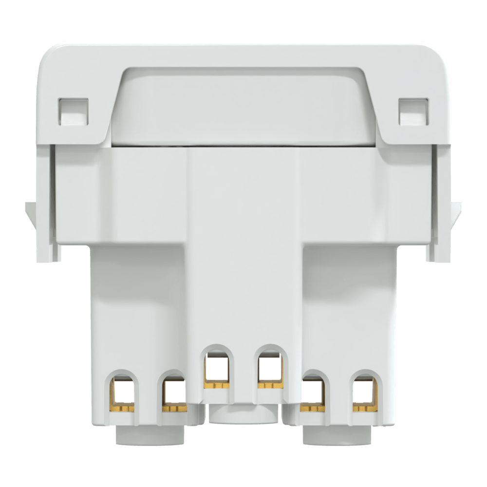 Modulo Tomada Brasileira 2P+T 10A 250V 1M Branco Brilhante, Schneider ...